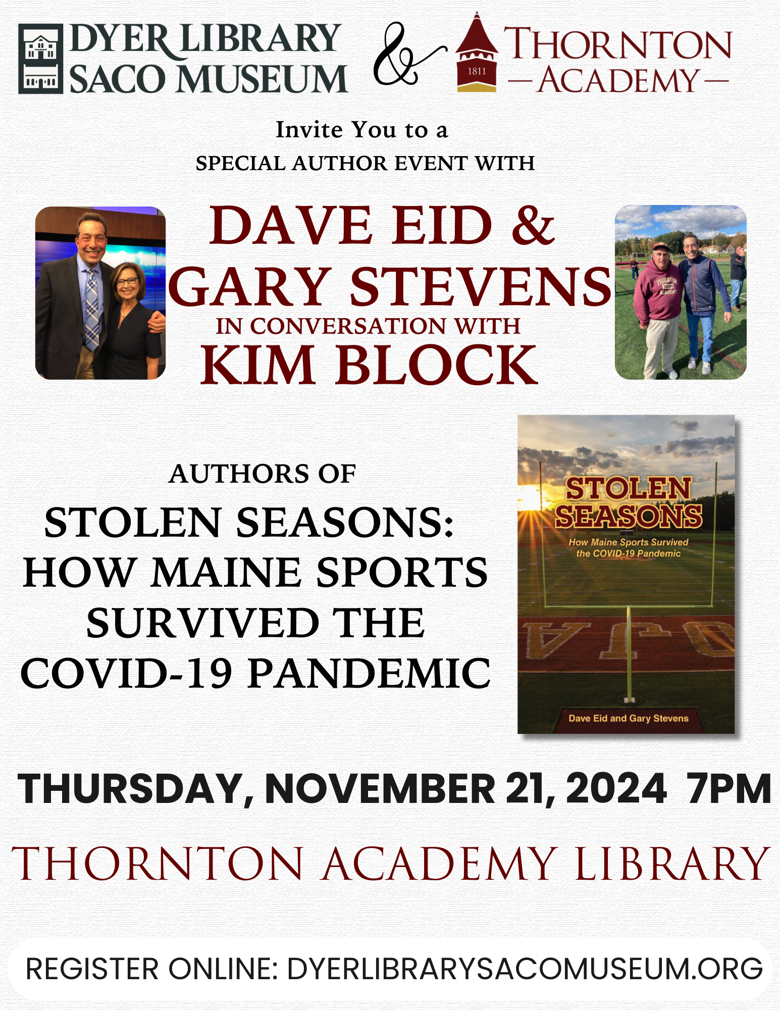Stolen Seasons - Dyer Library and Saco Museum